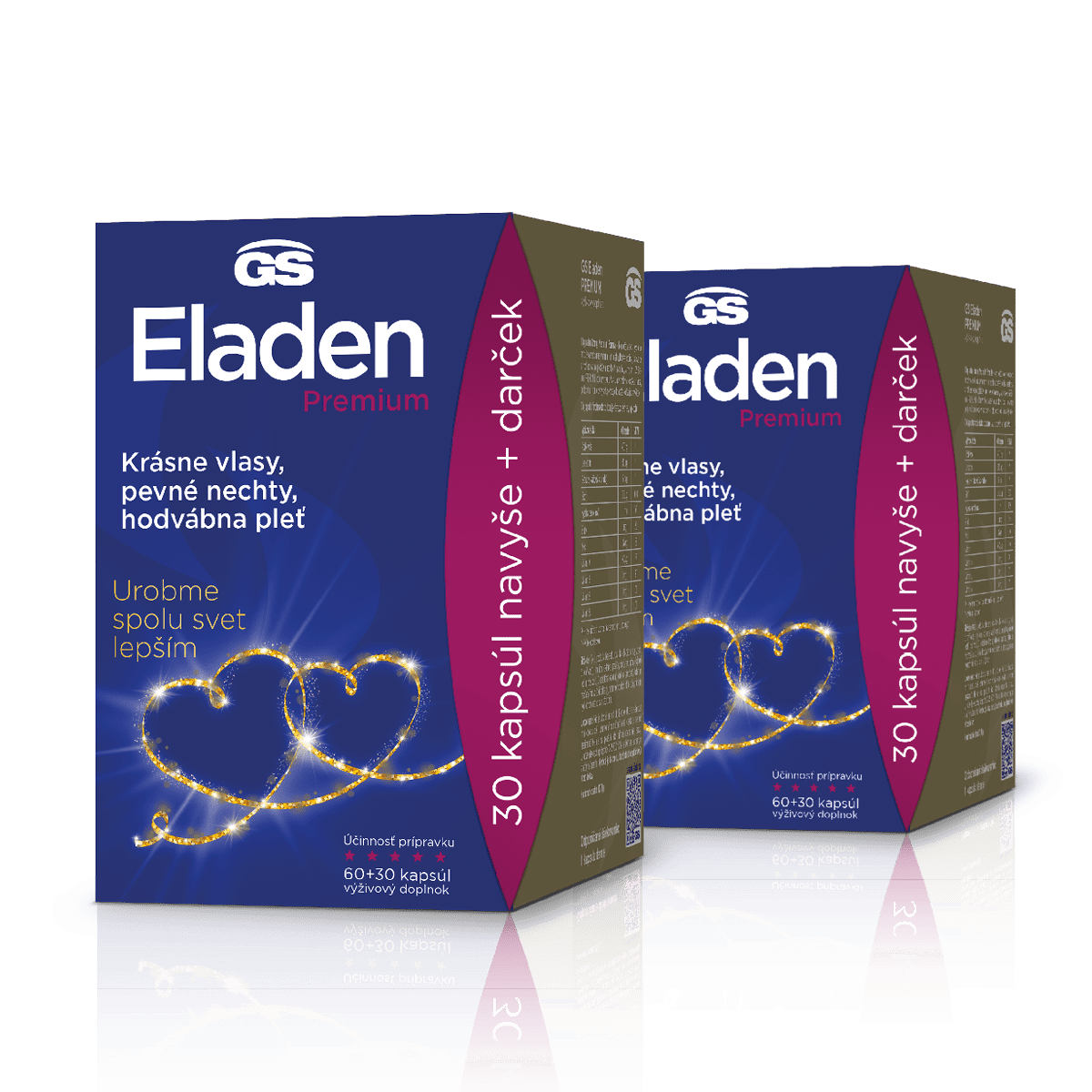 GS Eladen PREMIUM, 2× 90 kapsúl, darčekové balenie 2022 | GSKlub.sk
