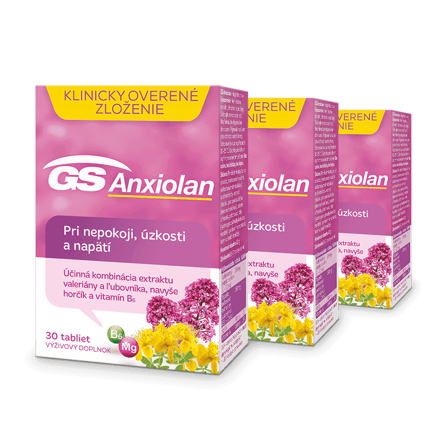GS Anxiolan, 3 x 30 tabliet | GSKlub.sk