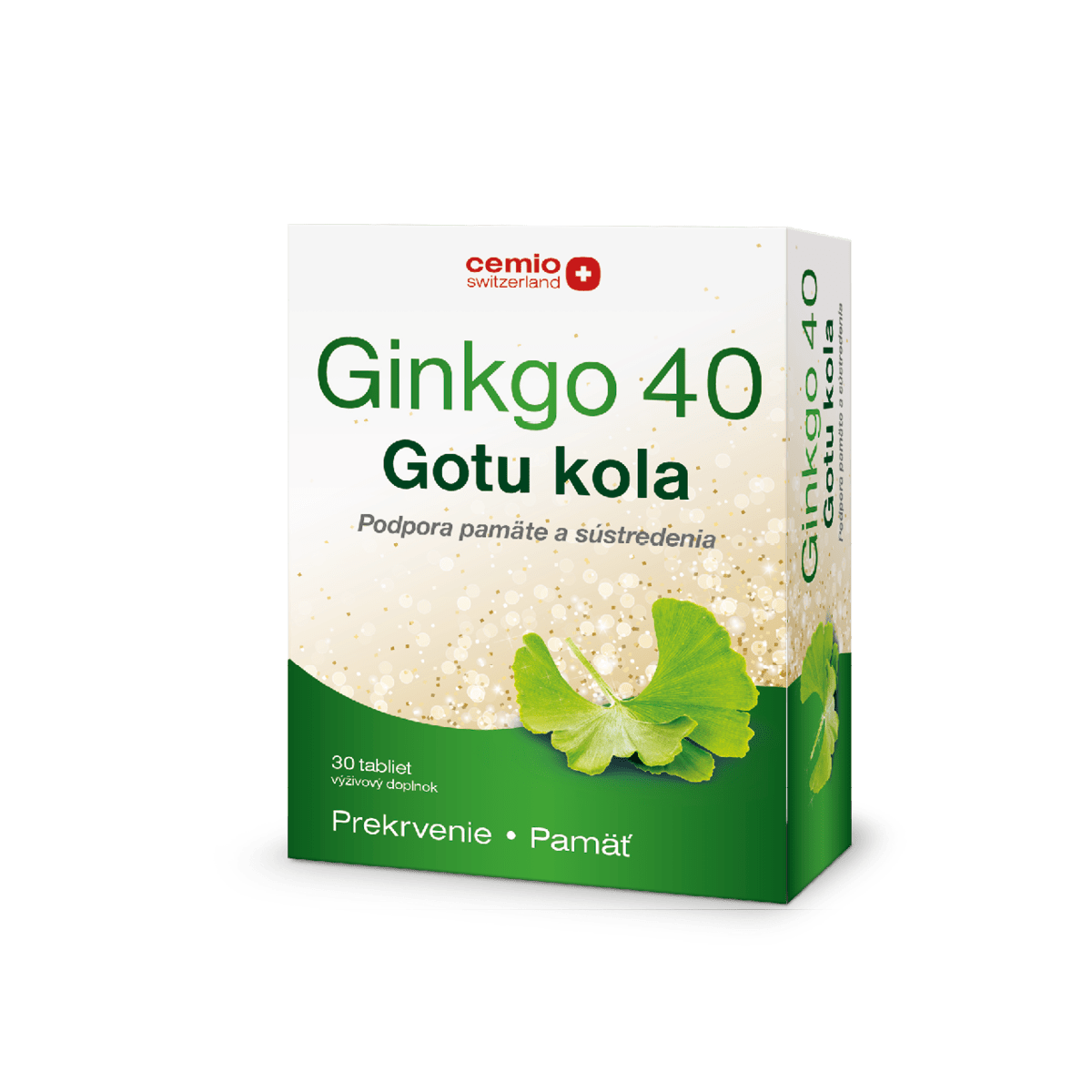 Cemio Ginkgo 40 mg + Gotu kola, 30 tabliet | GSKlub.sk