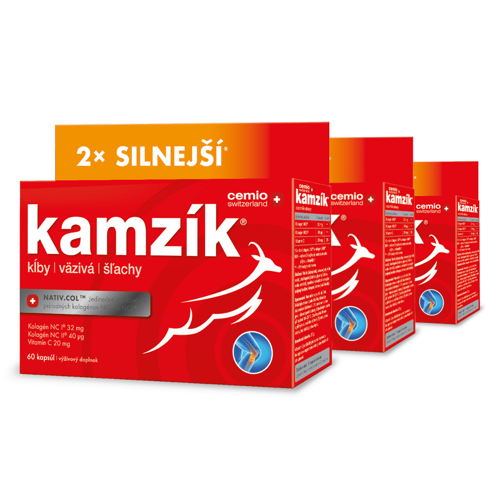 Cemio Kamzík® silnejší, 3 x 60 kapsúl | GSKlub.sk