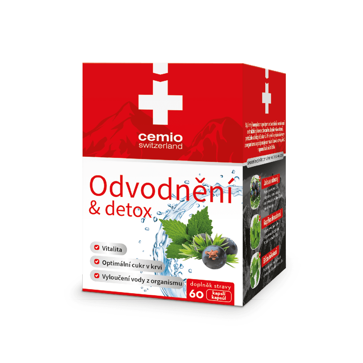 Cemio Odvodnenie & Detox, 60 kapsúl | GSKlub.sk