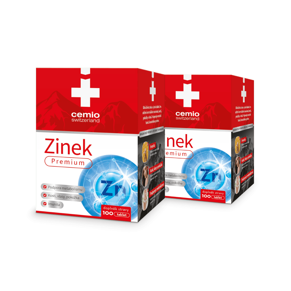 Cemio Zinok Premium, 2× 100 tabliet | GSKlub.sk
