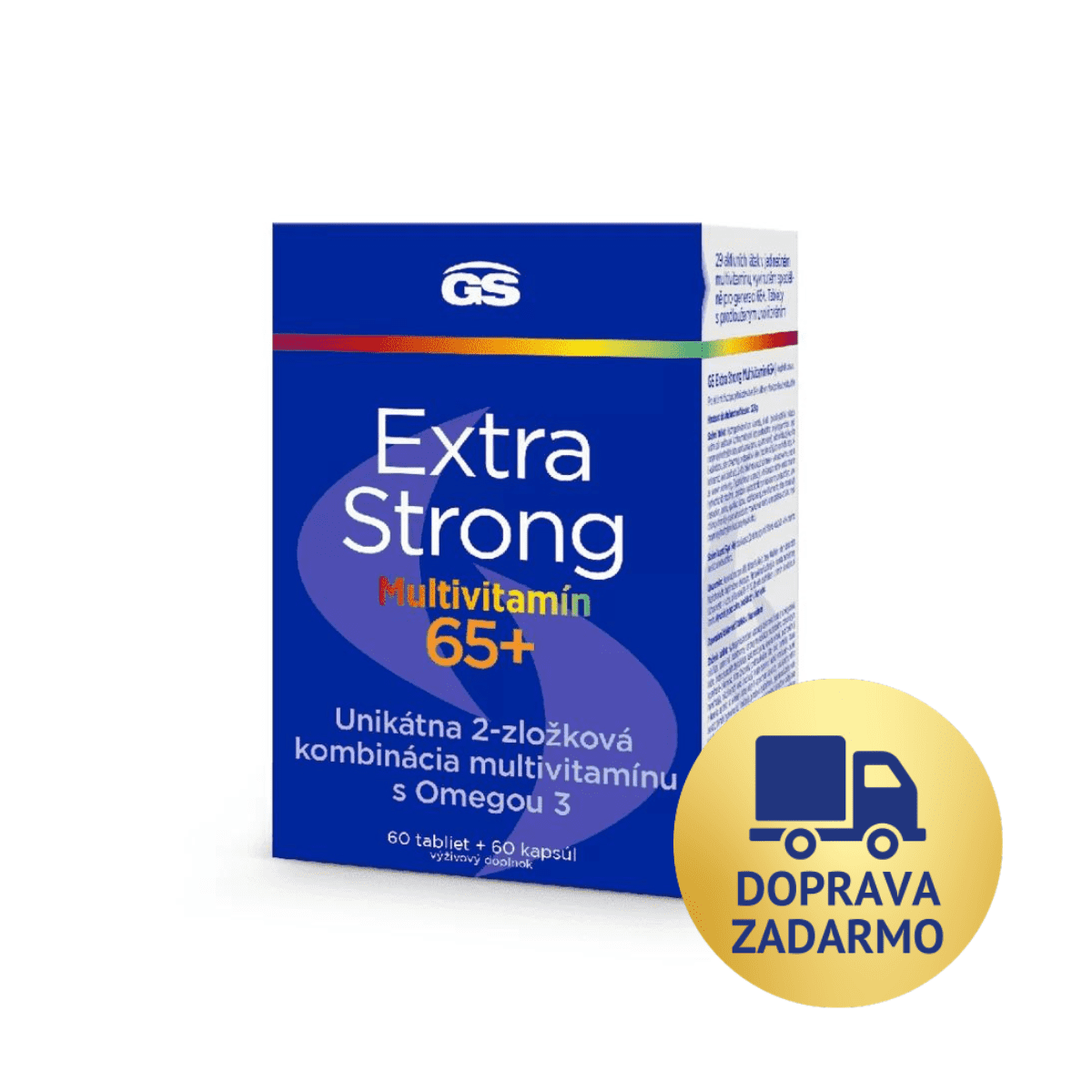 GS Extra Strong 65+, 60 tabliet a 60 kapsúl | GSKlub.sk