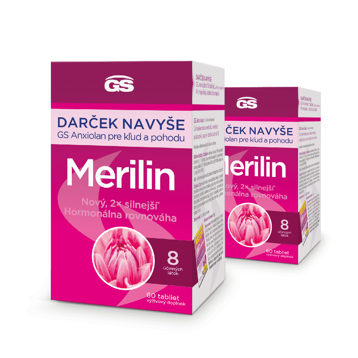 GS Merilin Originál, 2× 60 tabliet + darček v každom balení | GSKlub.sk