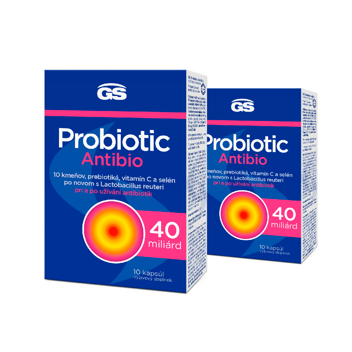 GS Probiotic Antibio, 2× 10 kapsúl | GSKlub.sk