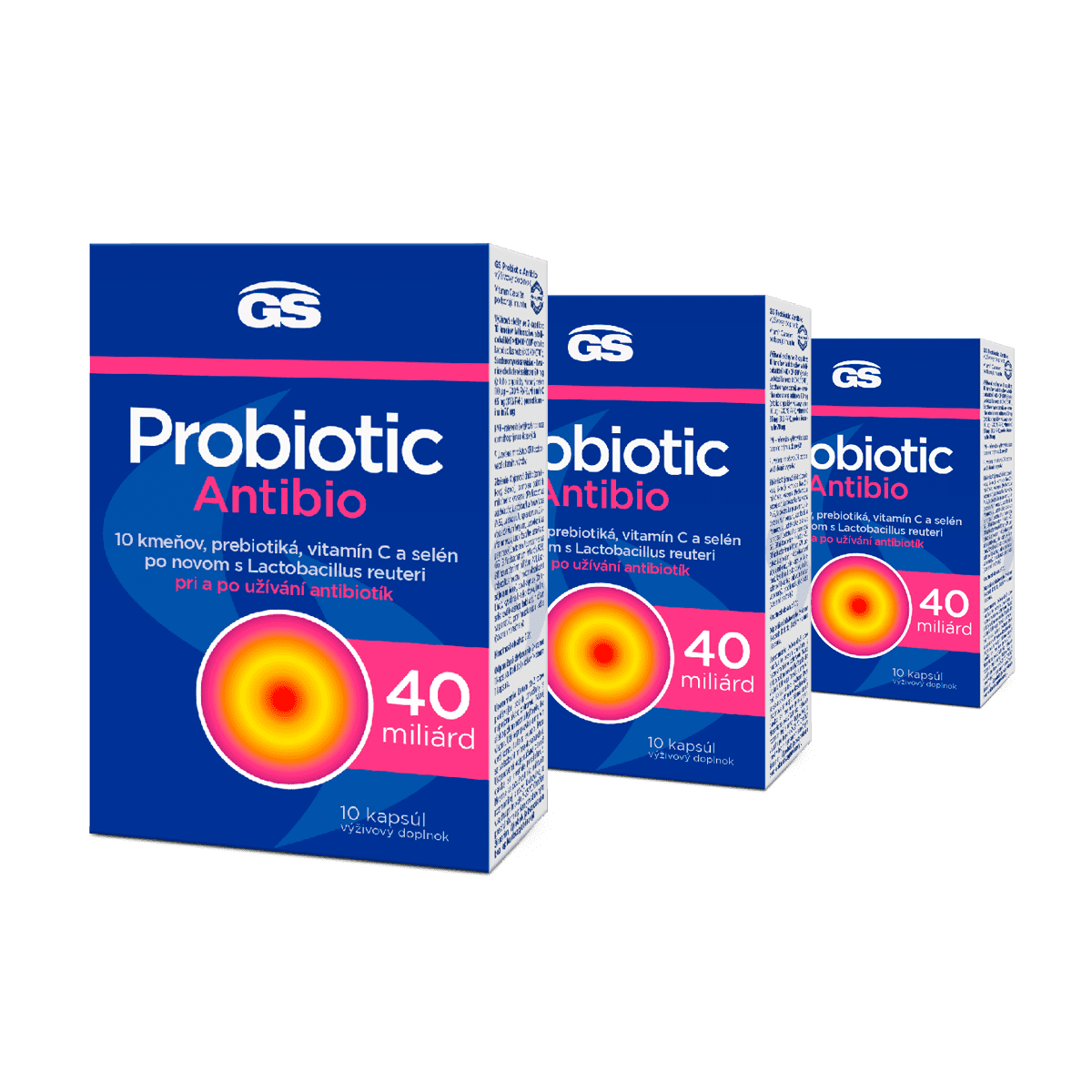 GS Probiotic Antibio, 3× 10 kapsúl | GSKlub.sk