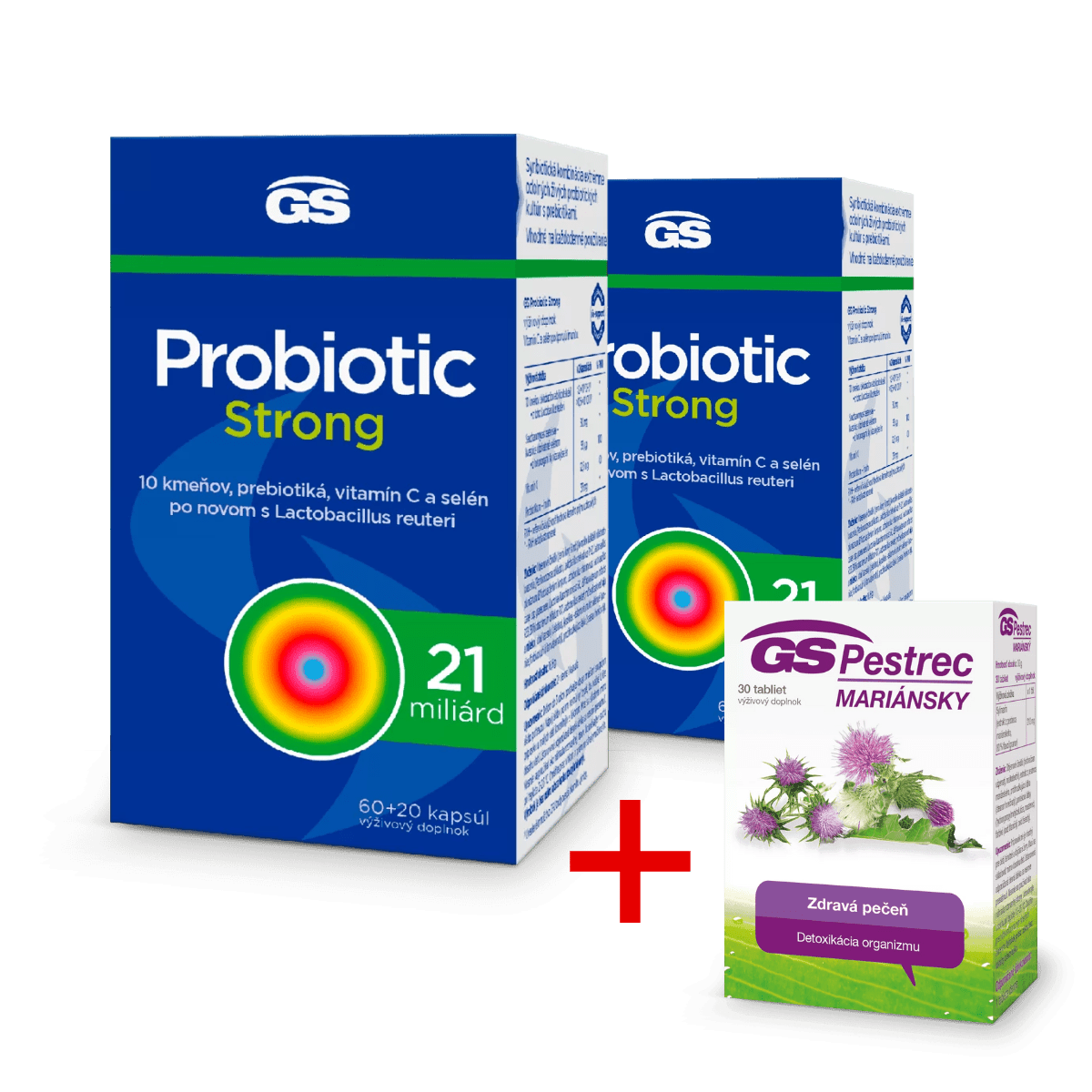 GS Probiotic Strong, 160 kapsúl | GSKlub.sk