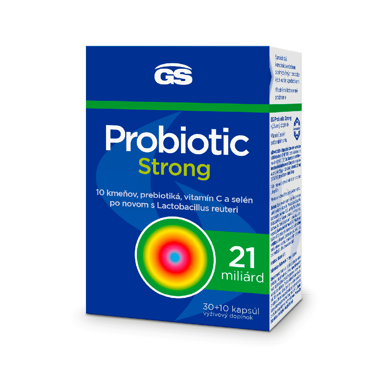 GS Probiotic Strong, 30 + 10 kapsúl | GSKlub.sk