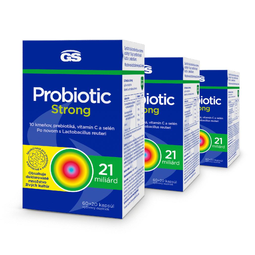 GS Probiotic Strong, 240 kapsúl | GSKlub.sk