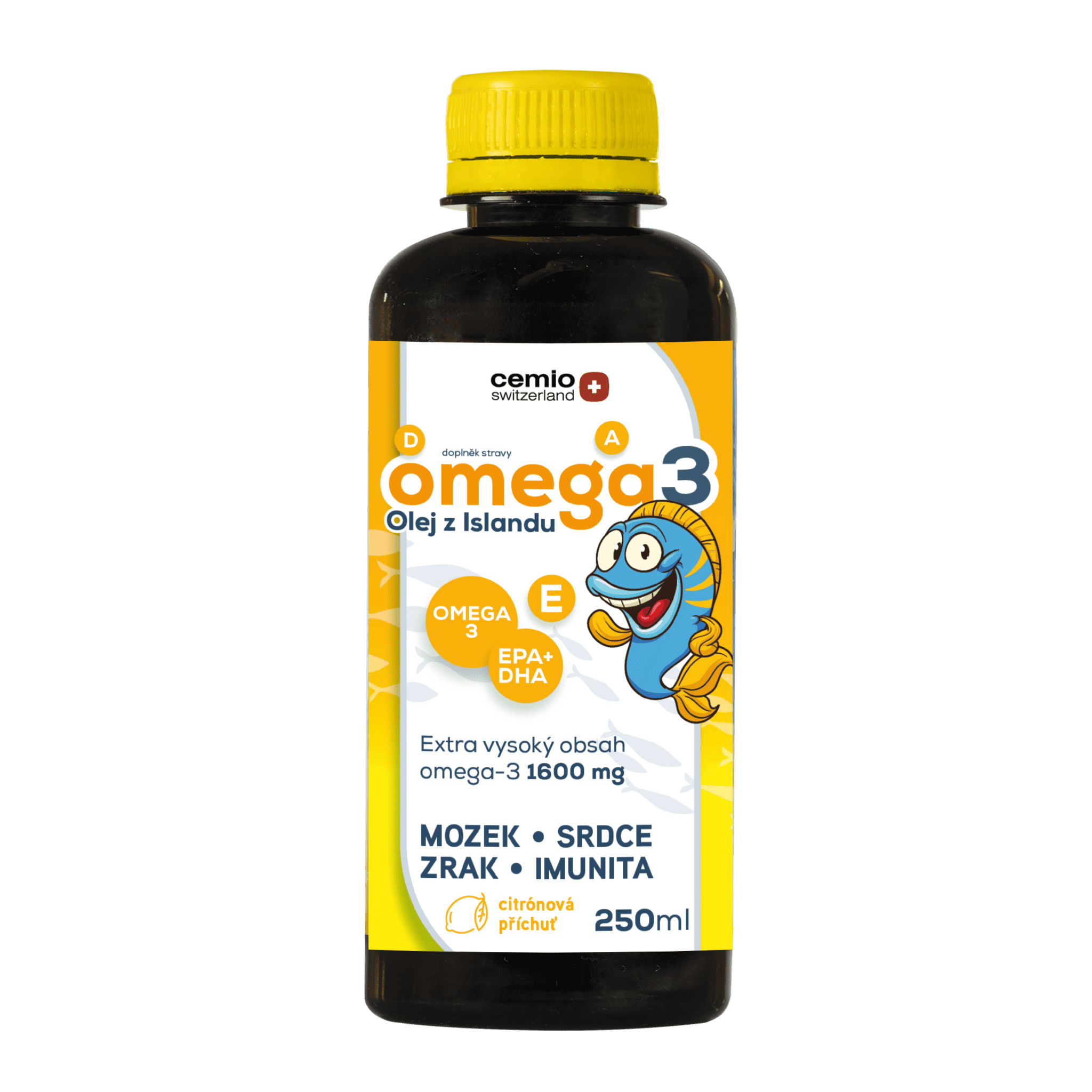 Cemio Omega 3 olej z Islandu, 250 ml | GSKlub.sk