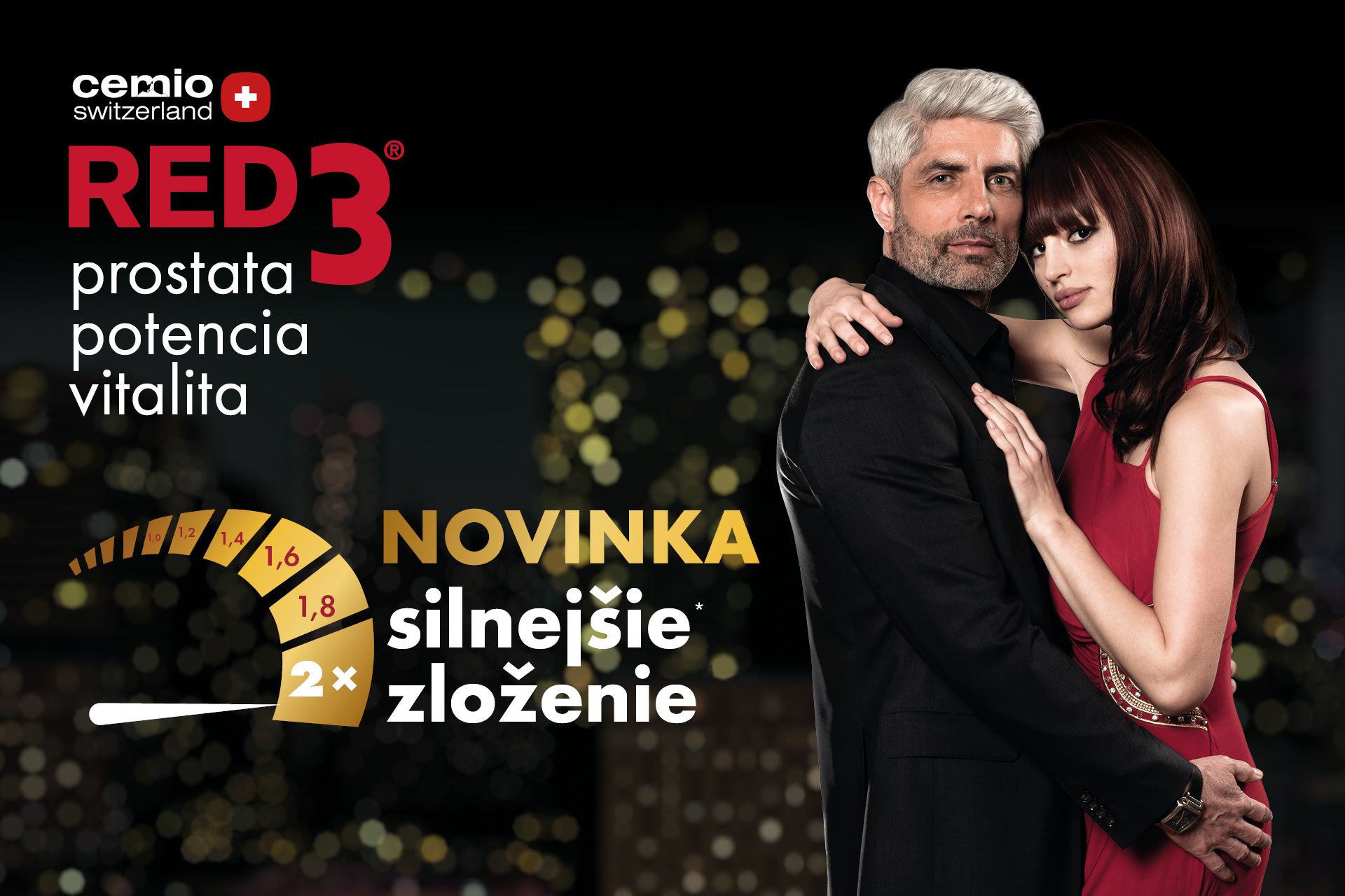 Dobrá správa pre skutočných mužov - Cemio RED3 | GSKlub.sk